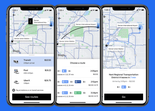 Uber Transit: La nueva función de Uber que llegó a Chile - Chócale