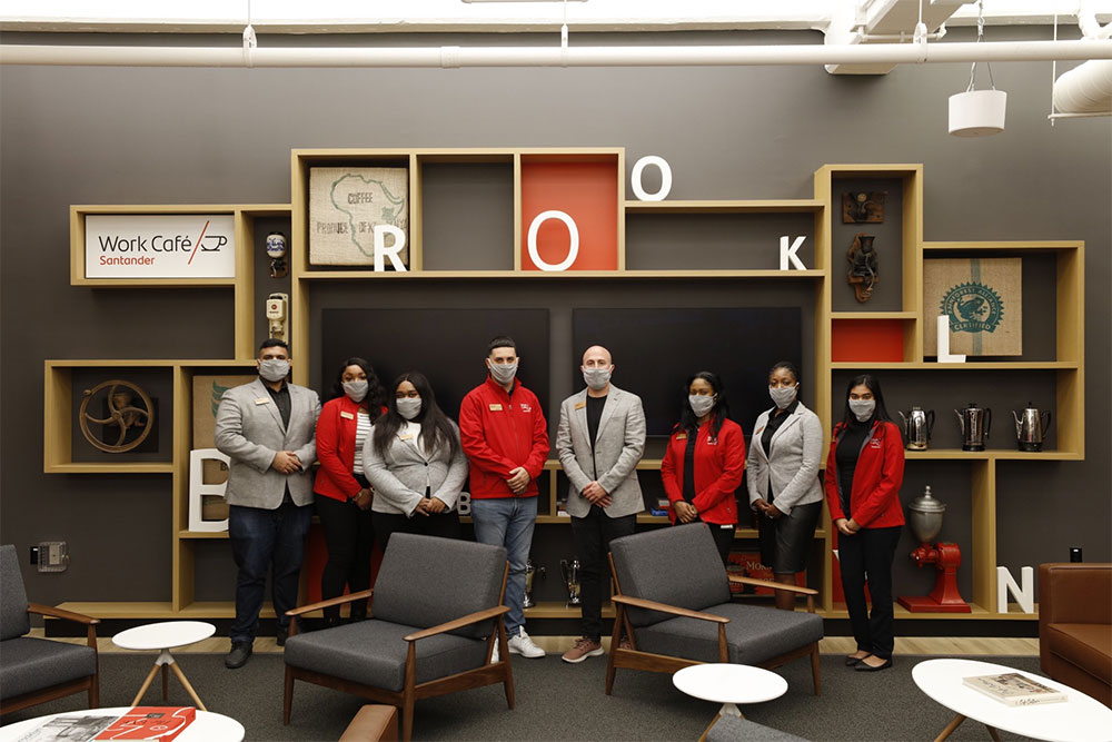Santander abrió primera sucursal Work Café en Estados Unidos
