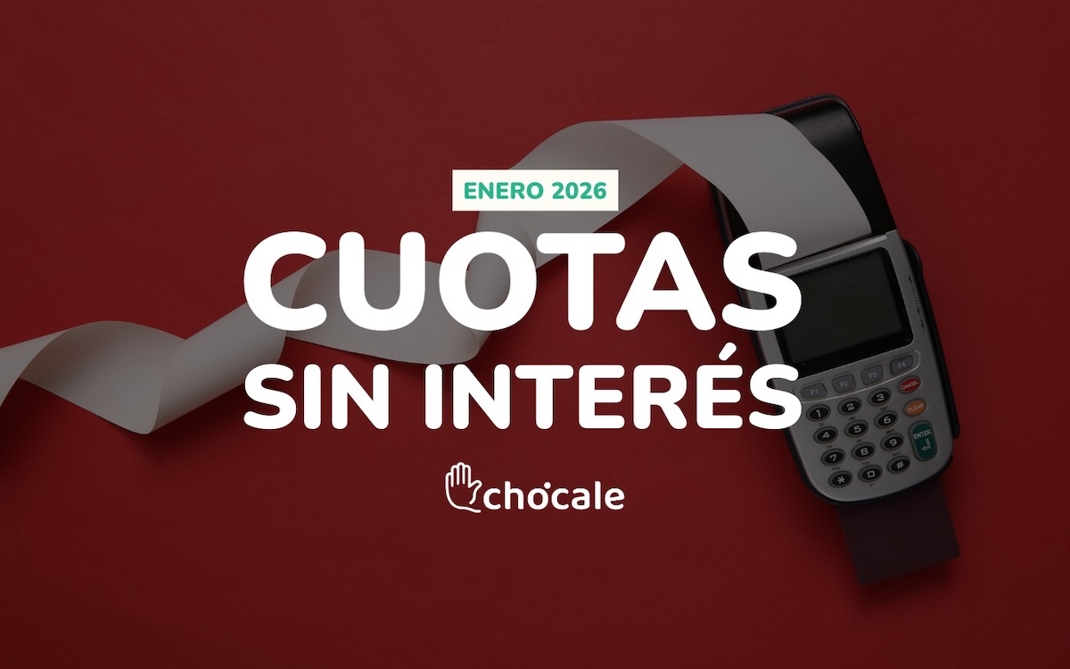 Cuotas sin interés con tarjetas de crédito, enero de 2026 💳
